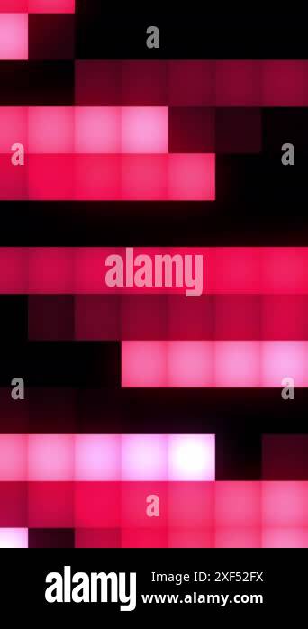 Pixel lines move horizontally. Motion. Retro animation with moving ...