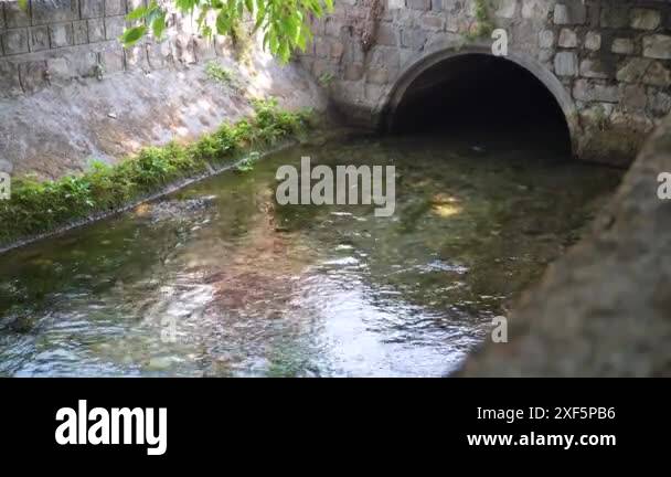 Scenic water canals and irrigation channels in Dehradun outskirts ...