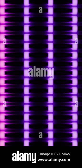 Background with neon light gradient of stripes. Design. Electronic ...