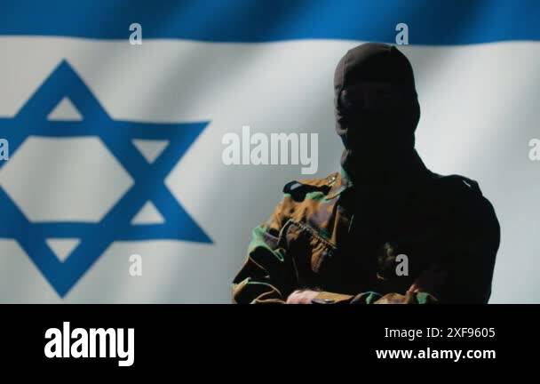 Mossad operator wearing mask to remain anonymous standing proud in ...
