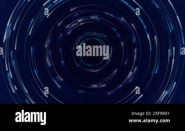 Deep wavy Cyber funnel futuristic speed tunnel. Sci-fi. Matrix ...