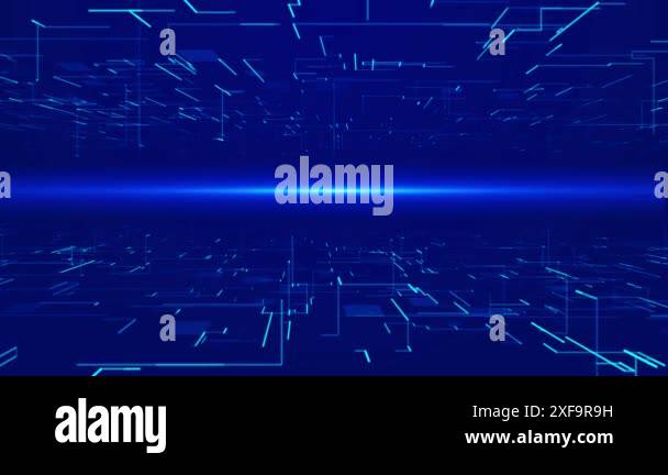 Digital data flow waves Stream Light trails. fast streak line motion ...