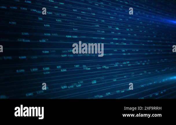 Futuristic Digital Data Flow stream Abstract network speed Neural network. Big data ...