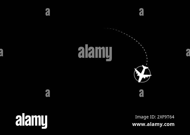 Aerial route map airplanes Stock Videos & Footage - HD and 4K Video ...