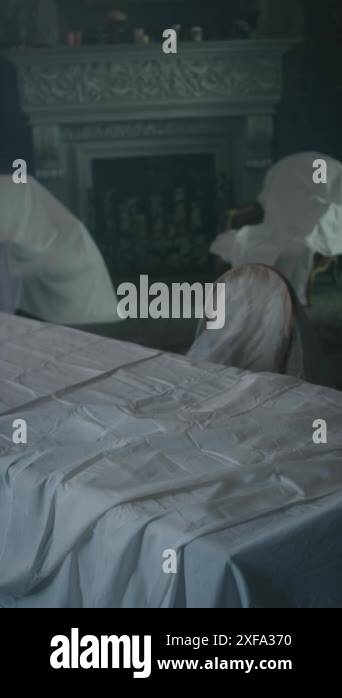 Sheet covered furniture Stock Videos & Footage - HD and 4K Video Clips ...