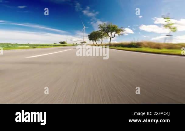 Summer asphalt road countryside Stock Videos & Footage - HD and 4K ...