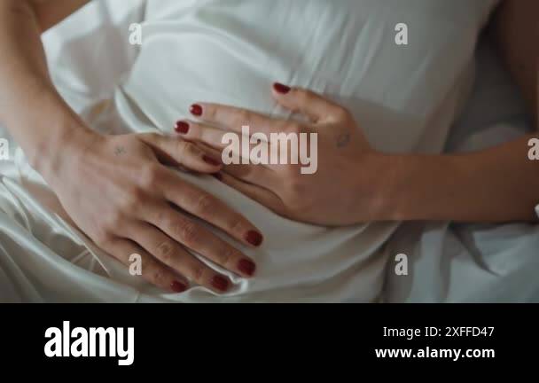 Woman lying stomach ache Stock Videos & Footage - HD and 4K Video Clips - Alamy