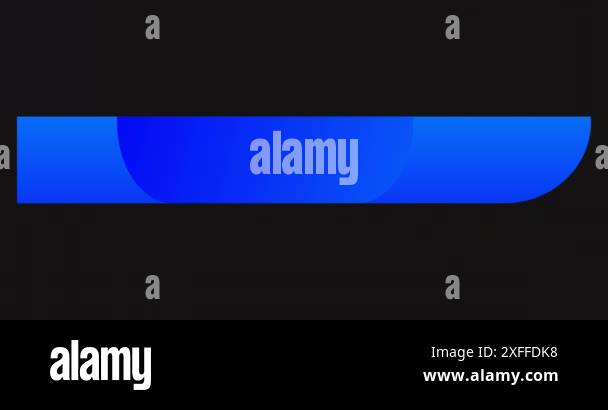 4K Cool and modern designed lower third in an alpha channel. Blue ...