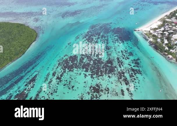 Blue Bay At Port Louis In Mauritius Island Mauritius. Indian Ocean ...