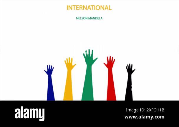 Nelson mandela illustration Stock Videos & Footage - HD and 4K Video ...