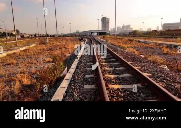 Tracks railway rails system Stock Videos & Footage - HD and 4K Video ...