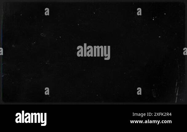 Noise Old film frame vintage screen overlays. on old, damaged film ...