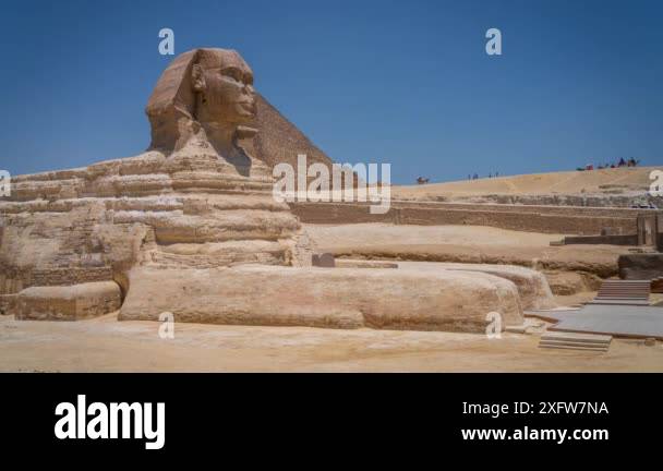 Statue sphinx outside famous Stock Videos & Footage - HD and 4K Video ...
