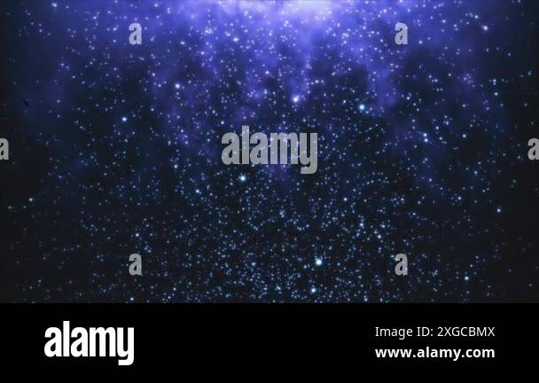 Abstact particle background in motion. Beautiful transition with real ...