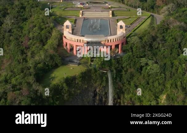 Curitiba, Brazil. Panorama landscape of famous Tangua Park at city of ...