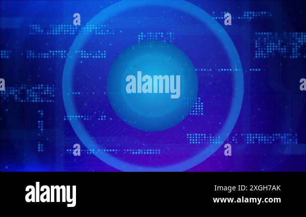 Virtual Interface HUD circle interfaces, Hi-tech futuristic display, Hologram Software ...