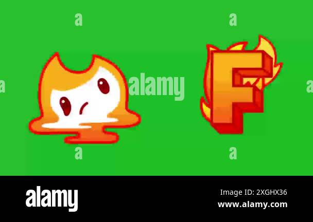 2 5D virtual space character emoticon and the reaction of a melting ...