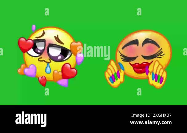 2 5 dimensional virtual space personality emoticon and the reaction of ...