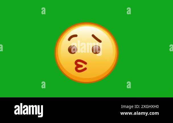 Emoticon of virtual space 2 5 yellow circular emoticon of a cold fever ...