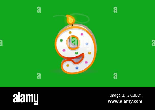 Number nine character Stock Videos & Footage - HD and 4K Video Clips ...