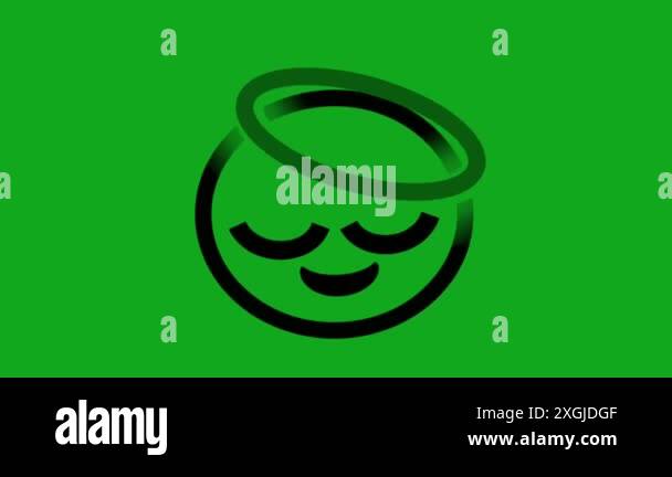 2 5 dimensional virtual space character emoticon and black circle ...