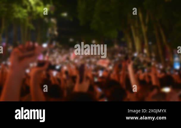 Blurry crowd cheering Stock Videos & Footage - HD and 4K Video Clips ...
