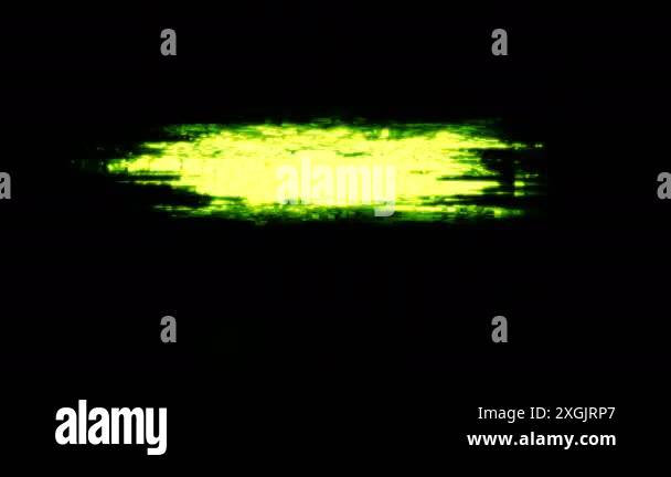 Restart glow green neon glitch text effect animation cinematic title ...