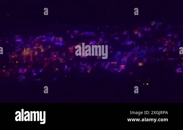 3D animation of Subscribe glow neon glitch text digital effect ...