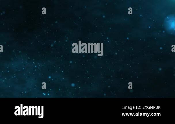 Shimmering, bright particles forming a line and wave flow. Smoke clouds ...