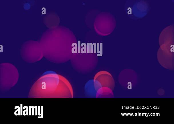 Dynamic neon blue purple illumination. Modern Night Club. Abstract ...