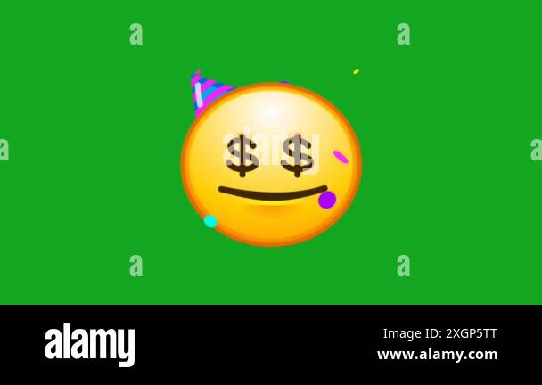 render 2 5D space character emoticon and reaction happy circle emoticon ...