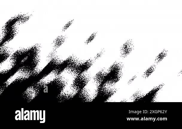 Grunge pixelated dissolve gradient background. Simple black and white ...