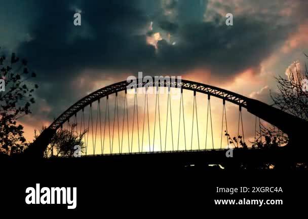 Bridge the river glow Stock Videos & Footage - HD and 4K Video Clips ...