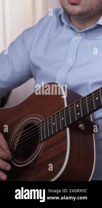 Playing musical instrument man guitar Stock Videos & Footage - HD and ...
