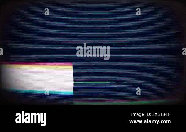 Glitches Noise Static Television Defects Noise and artifacts. Video ...