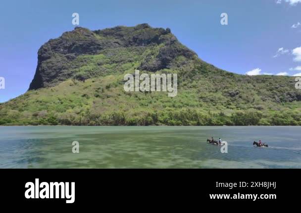 Horseback riding in water mauritius Stock Videos & Footage - HD and 4K ...