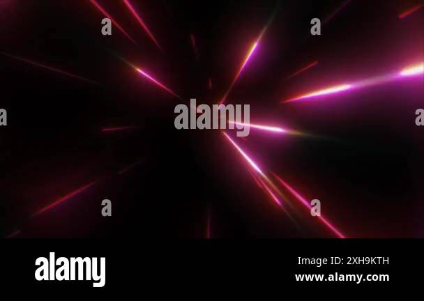 High Speed Flying Lines 3d Animation with grain effect. Sci-fi Digital Footage Electric Move of ...