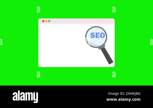 seo search engine optimization traffic increasing Illustration 2d ...