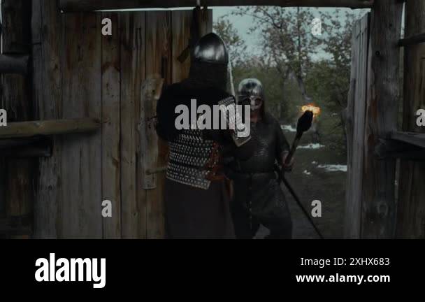 Castle guard soldier walking Stock Videos & Footage - HD and 4K Video ...