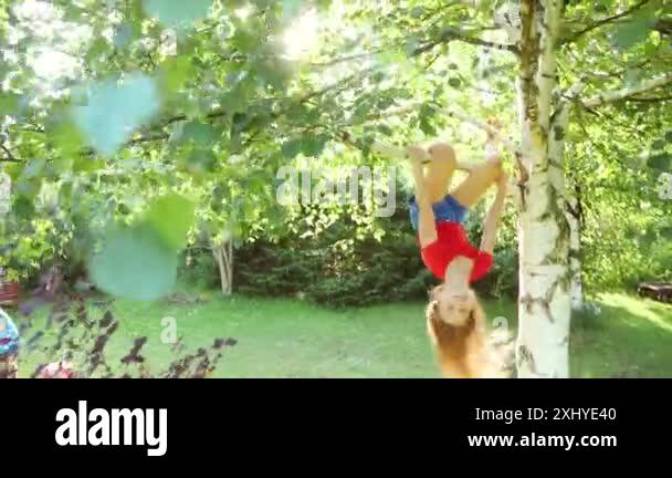 Girl hanging from tree Stock Videos & Footage - HD and 4K Video Clips ...