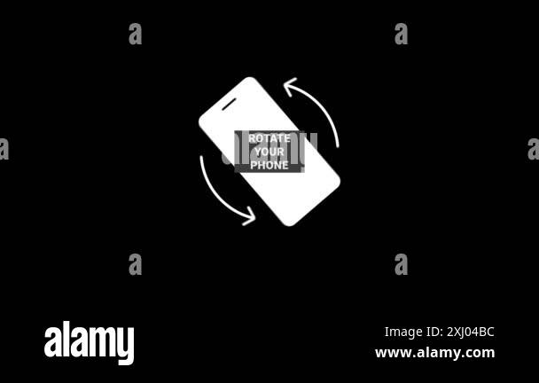 Rotate Your Phone to Landscape orientation. Rotate Your Device from ...