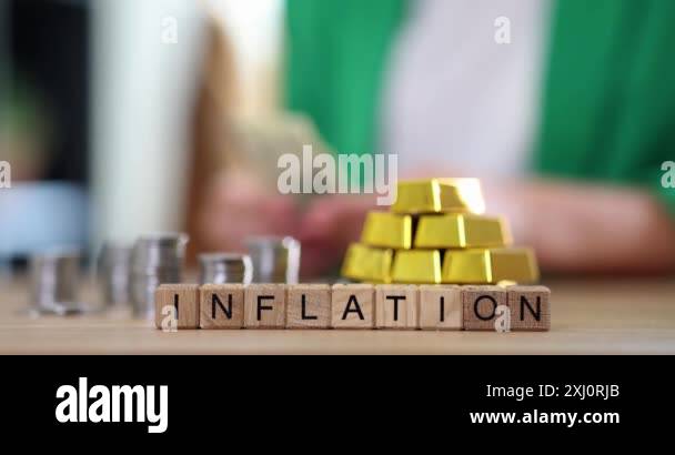 Inflation word coins Stock Videos & Footage - HD and 4K Video Clips - Alamy