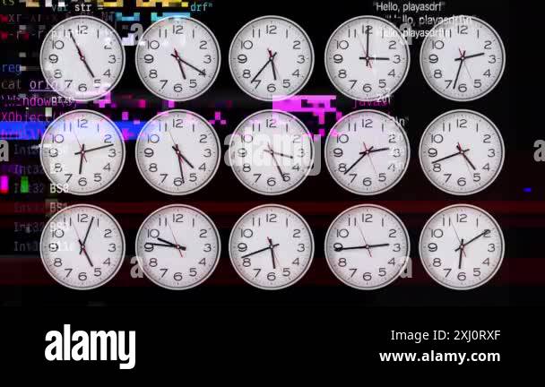 Analogue clock 12 Stock Videos & Footage - HD and 4K Video Clips - Alamy
