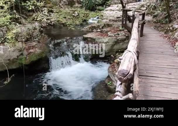 Morigerati, Campania, Italy - September 20, 2023: WWF Oasis Grotte del ...