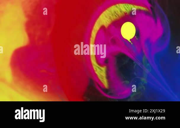 Neon smoke flow paint water Stock Videos & Footage - HD and 4K Video ...