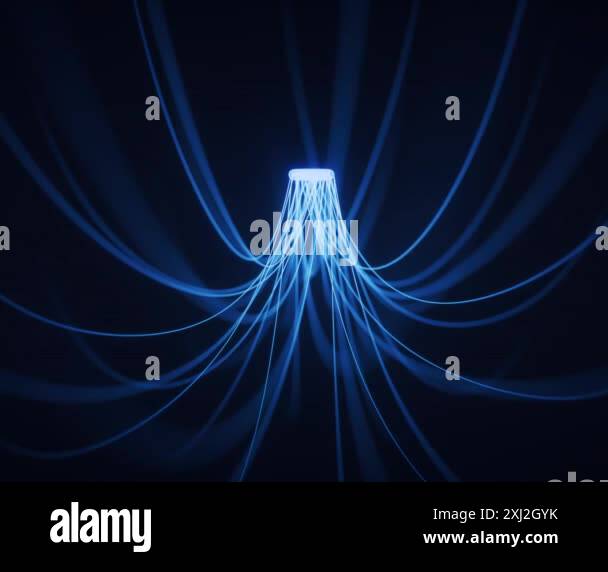 Glowing neon hanging lines Stock Videos & Footage - HD and 4K Video ...