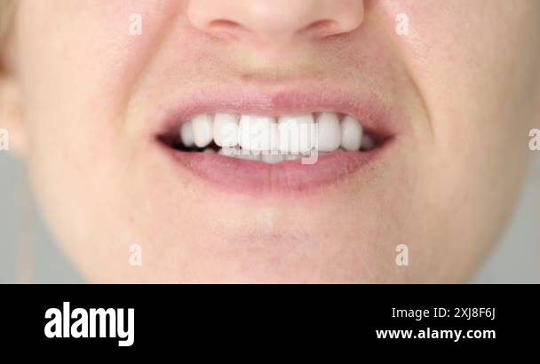 Care teeth chewing gum Stock Videos & Footage - HD and 4K Video Clips ...