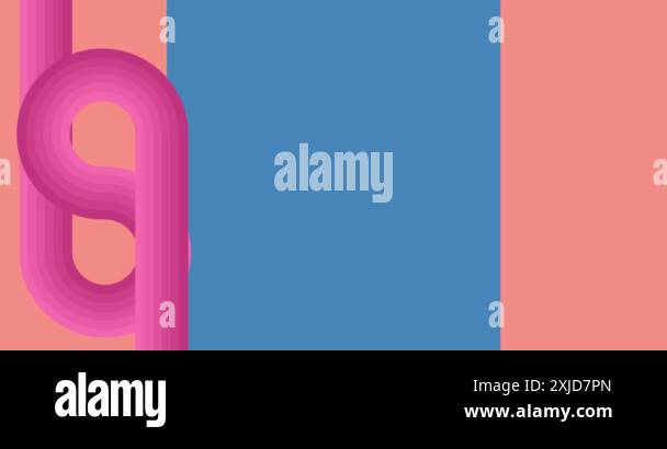 Retro 70s Background animation. Groovy 1970s art video. Minimalistic ...