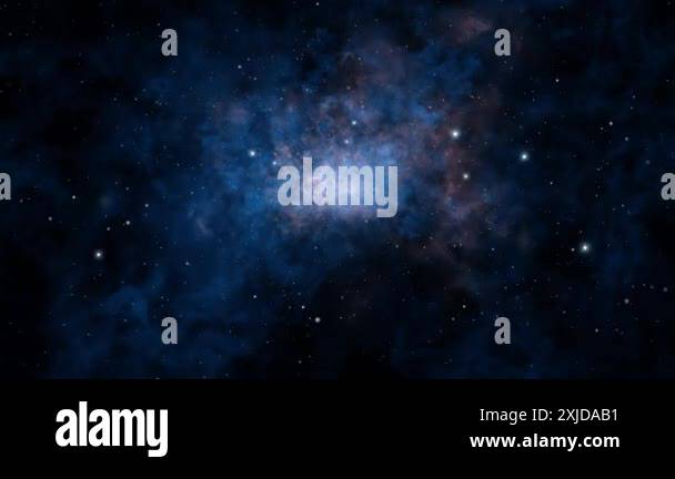 Seamlessly loopable animation of the interstellar flight through the ...