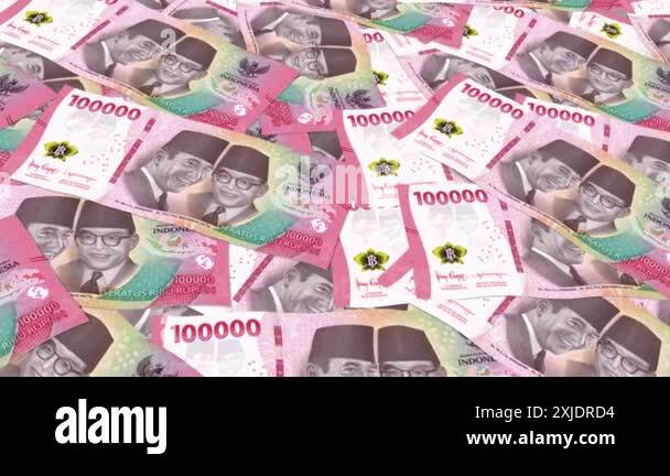 Money of Indonesia. Indonesian rupiah bills. 100000 rupiah money ...